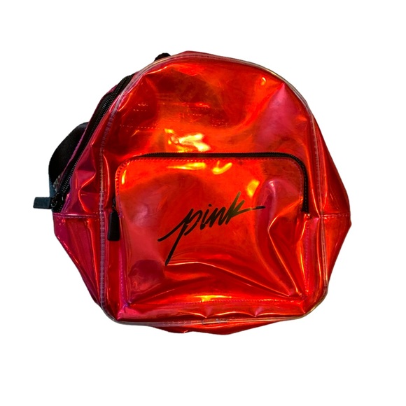 PINK Victoria's Secret | Bags | Victorias Secret Pink Mini Clear Red ...